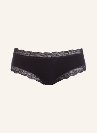 Hanro Panty Cotton Lace schwarz