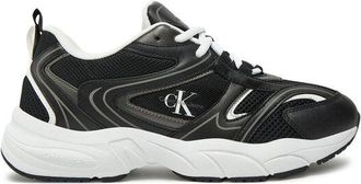 Calvin Klein Jeans Sneakers Retro Tennis Mesh Ml YW0YW01807 Schwarz