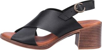 Hush Puppies Damen Gabrielle Heeled Sandale mit Absatz, Schwarz, 37 EU