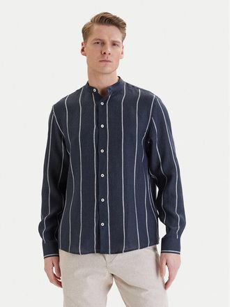 Bugatti Hemd 9550-78954C Dunkelblau Casual Fit