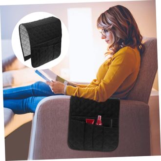 Aboofan Sofa Armlehnen Organizer Tasche Großes Fassungsvermögen Abnehmbar Passend Für Sofas Armlehnen Wohnzimmer Aufbewahrung Pouch Für Fernbedienung Handy Sn