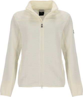 Blue Wave Fleecejacke Damen Jacke Nissa in Strickoptik mit Stehkragen und Rei&szlig;verschluss