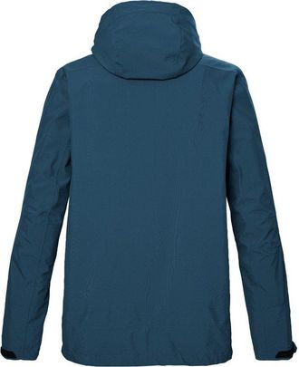 Killtec Outdoorjacke KOS 183 KG MN JCKT Wind- und wasserdichte Funktionsjacke mit abzippbarer Kapuze