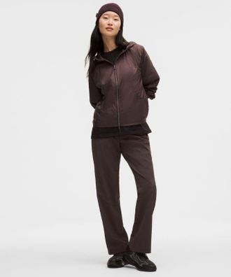lululemon Nylon-Trainingshose mit mittelhohem Bund SLNSH Kollektion f&uuml;r Frauen - Gr&ouml;&szlig;e 2XS in Sequoia