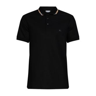 Burberry Eddie Polo - - Tops - Herren - Schwarzk - S