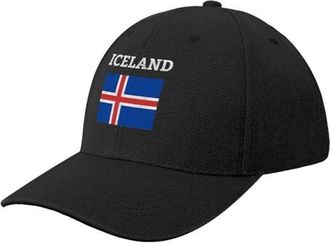 Generic Casquette de baseball vintage drapeau de lIslande Casquette de baseball Anime Streetwear militaire casquette tactique chapeaux pour femmes hommes cade