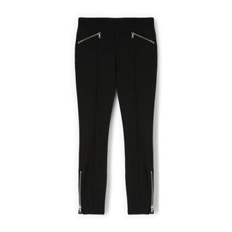 Motivi Slim-fit Hose in Milano-Rippe - - Trousers - Damen - Schwarzk - 4XS