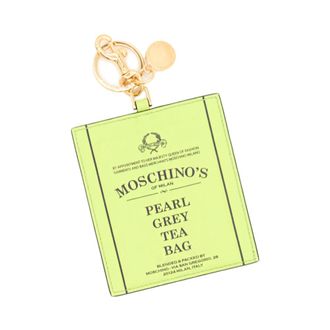 Moschino Bedruckter Schl&uuml;sselanh&auml;nger - - Accessories - Herren - Gr&uuml;n - ONE SIZE