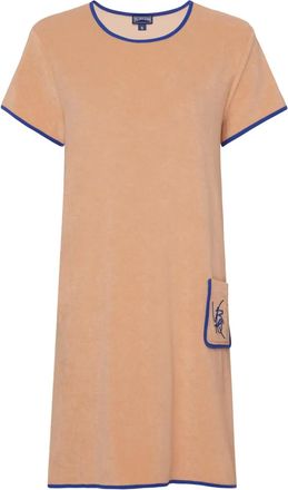 Vilebrequin Midikleid mit Logo-Tasche - Nude