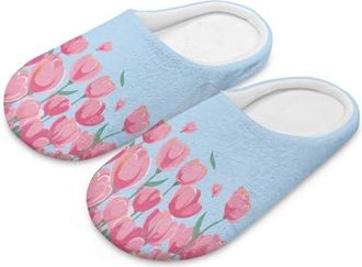 Coloranimal Chaussons de spa pour invit&eacute;s - Jetables et r&eacute;utilisables - Antid&eacute;rapants - Bout ferm&eacute;, Fleur arc-en-ciel., 38.5/39.5 EU