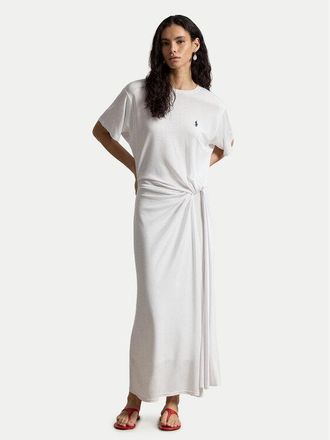 Polo Ralph Lauren Kleid f&uuml;r den Alltag 211B18063001 Wei&szlig; Relaxed Fit