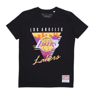 Mitchell & Ness NBA Final Seconds Tee Schwarz - - Tops - Herren - Schwarzk - M