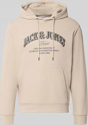Jack & Jones Regular Fit Hoodie aus Baumwoll-Mix Modell Denver