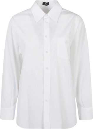Etro Femme, Blouses et Chemises, Blanc, Taille: 36 FR Chemise Coupe Standard Avec Poche