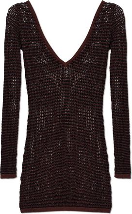 Bond-Eye Femme, Maillots de bain, Brun, Taille: 40/42 FR Rowan Long Sleeve Mini Dress