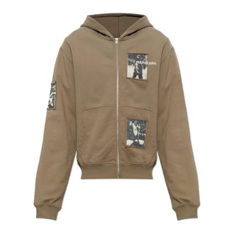 Misbhv Warszawa Patched Zipped Hoodie - - Sweatshirts & Hoodies - unisex - Grau - M