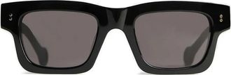 J.W.Anderson lunettes de soleil Jwa02 &agrave; monture rectangulaire - Noir
