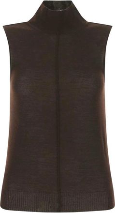 Amiri Femme, Tops, Brun, Taille: 38 FR Chocolate Cashmere Top