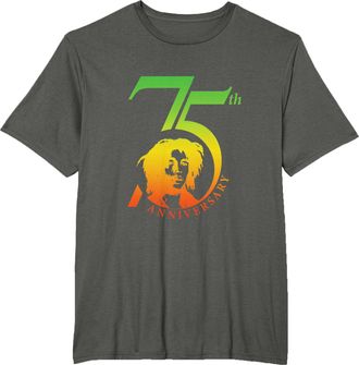 Bob Marley Rasta 75th Anniversary Logo T-Shirt