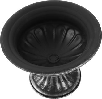 DOITOOL Metal Vase Vintage Deko Vase aus Metall Schmaler Tischblumenvase für Getrocknete Blumen Kreatives Blumenarrangement Dekoratives Ornament für Wohnzimme