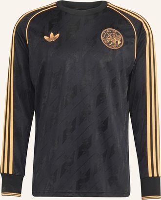 adidas Ajax Amsterdam Originals Trikot, Lang&auml;rmelig schwarz