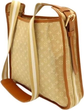 Louis Vuitton Sac bandouli&egrave;re vintage doccasion - Femme - Pre-owned - Beige - Taille: ONE Size
