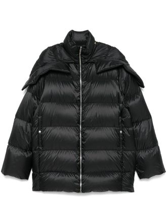 Rick Owens x Rick Owens manteau Cyclopic - Noir