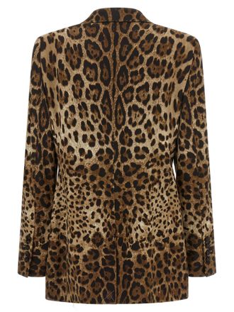 Dolce & Gabbana Womens Brown Wool Blazer Clothing