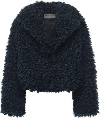 Stand Studio Stand Studio, Femme, Vestes, Vert, Taille: 36 FR Vestes en laine polaire