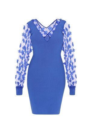 Faina Kleid Frauen Blau