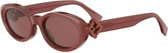 Fendi Fe40140U Sonnenbrille - - Accessories - unisex - Rot - ONE SIZE