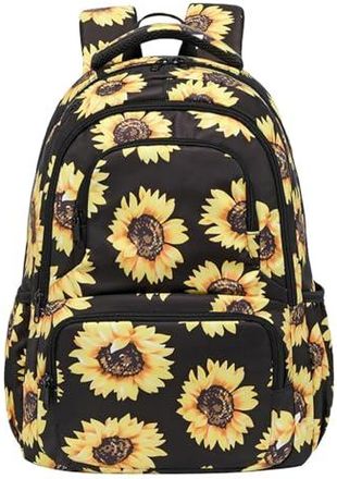 Generic Sac &agrave; dos pour femme, sac &agrave; dos d&eacute;cole primaire pour filles, sac &agrave; dos, d&eacute;contract&eacute;, serviettes &agrave; s&eacute;chage rapide, l&eacute;ger, Noir, taille unique