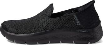 Skechers Go Walk Flex-Relish Chaussures à Enfiler Mains Libres pour Femme, Noir, 10.5 Wide