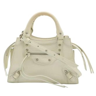 Balenciaga Pre-owned Neo Classic City Leather Mini 2way Bag - - Pre-owned - Damen - Beige - ONE SIZE