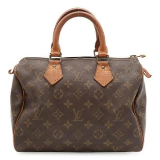 Louis Vuitton Pre-owned Speedy 25 - Femme - Pre-owned - Brun - Taille: ONE Size