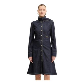 Patou Denim Hemdkleid - - Dresses - Damen - Blau - M