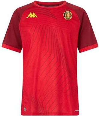 Kappa Maillot Mokibapre Pro Esp&eacute;rance Tunis Rouge Homme. (FR/ES, Alpha/Lettres, S, Taille Normale, Taille Normale, Rouge)