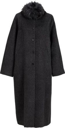 Viktoria Chan Manteau long Cl&eacute;o en laine et alpaga