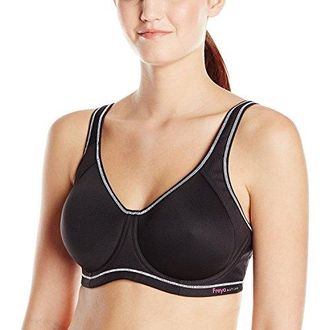 Freya Active Sonic Underwire Moulded Sports Soutien-Gorge en Carbone, Cherry Glow, Total Eclipse ou Atomic Navy (AA4892) *Bonnets B-H*, Femme, AA4892, Nero 