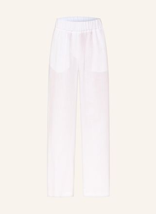 PESERICO Peserico Marlenehose Aus Leinen weiss
