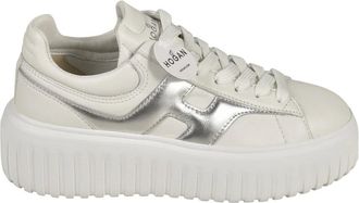 Hogan Femme, Chaussures, Blanc, Taille: 37 1/2 EU H-Stripes Baskets