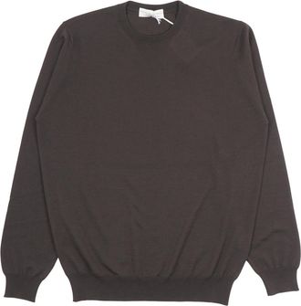 FILIPPO DE LAURENTIIS Homme, Pulls, Brun, Taille: L Maille ras du cou