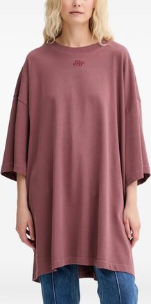 Munthe Lippini embroidered T-shirt - Rot