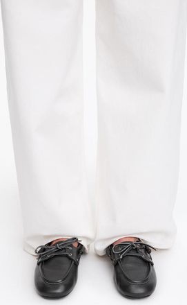 Arket Bootsschuh Aus Leder -Grau