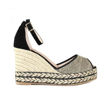 Gaimo Espadrilles Nero Wedges- Erh&ouml;he deinen Stil - - Shoes - Damen - Schwarzk - 41 EU