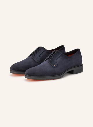 Santoni Schn&uuml;rer Easy Revlo blau