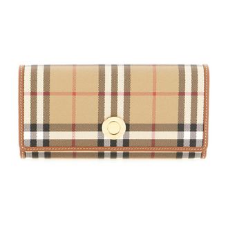 Burberry Femme, Accessoires, Beige, Taille: ONE Size Check Folding Wallet
