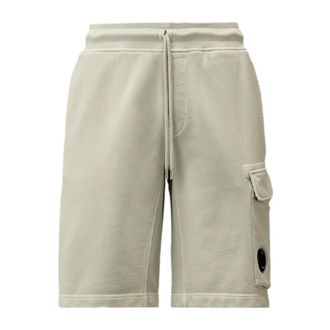C.P. Company Hellgraue Cargo Shorts Resist Dyed - - Shorts - Herren - Grau - L