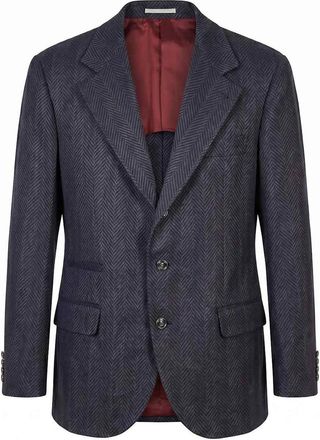 Brunello Cucinelli Blazer - Dunkelblau