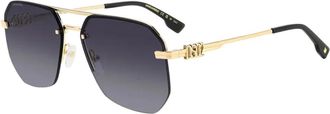 Dsquared2 unisex, Accessoires, Jaune, Taille: 60 MM Lunettes de soleil